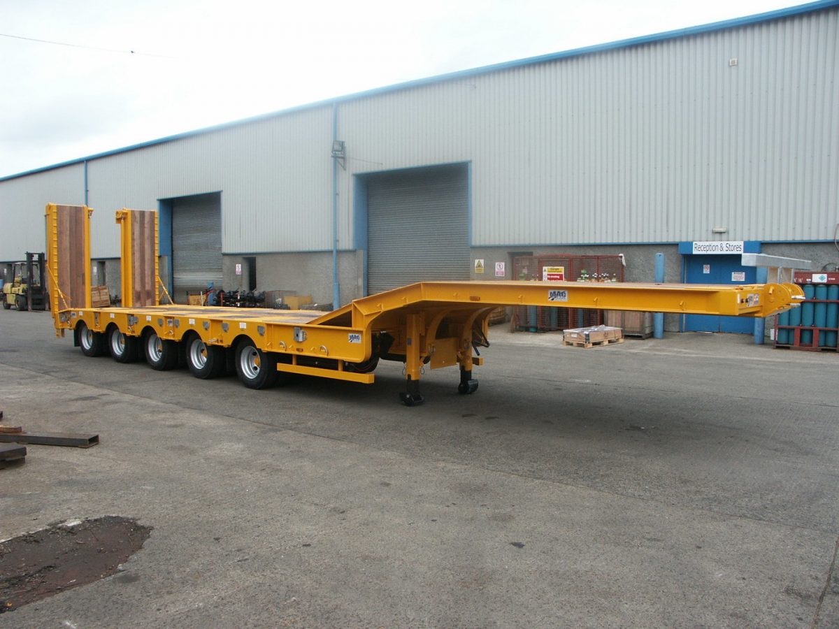 5 Axle Trailer | 80T Stepframe Low Loader Trailer | McCauley Trailers