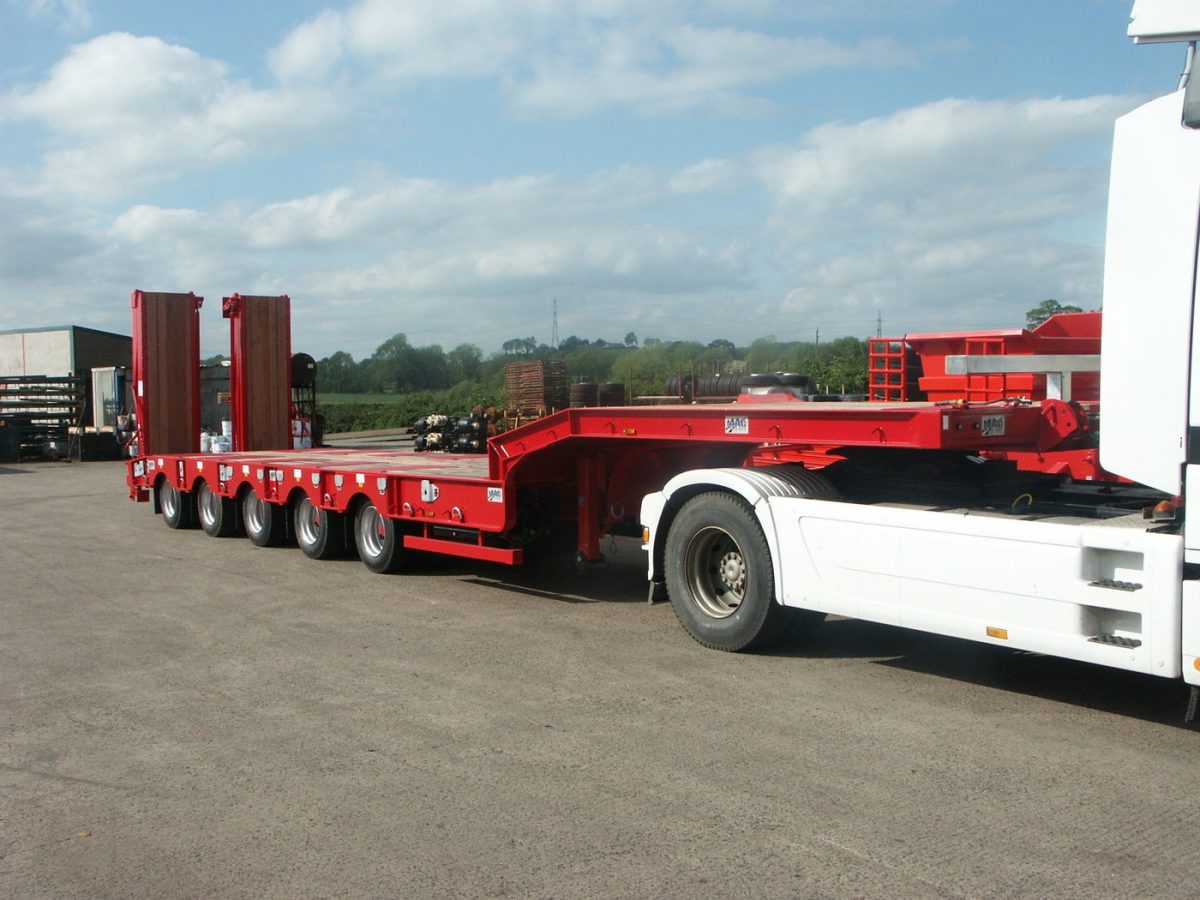 5 Axle Trailer | 80T Stepframe Low Loader Trailer | McCauley Trailers
