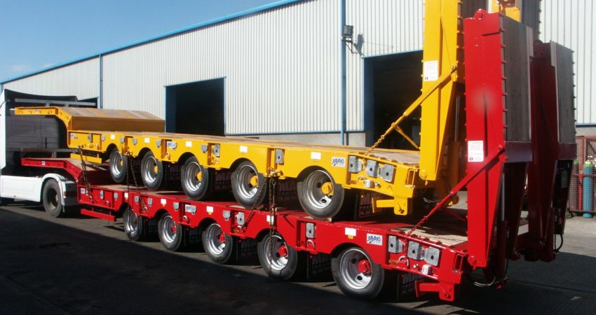 5 Axle Trailer | 80T Stepframe Low Loader Trailer | McCauley Trailers