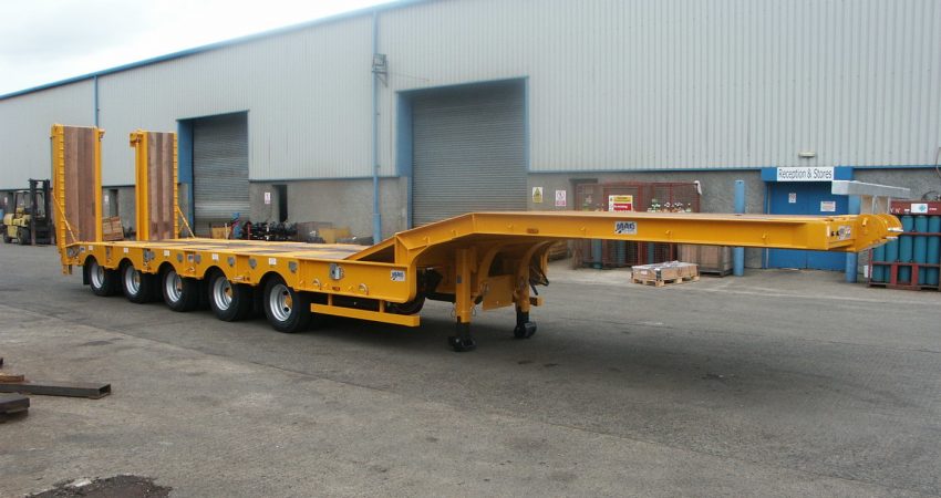 5 Axle Trailer | 80T Stepframe Low Loader Trailer | McCauley Trailers