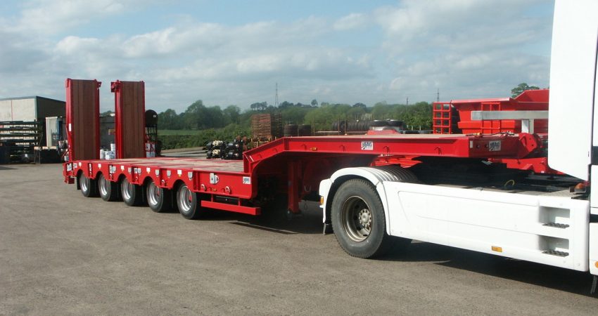 5 Axle Trailer | 80T Stepframe Low Loader Trailer | McCauley Trailers