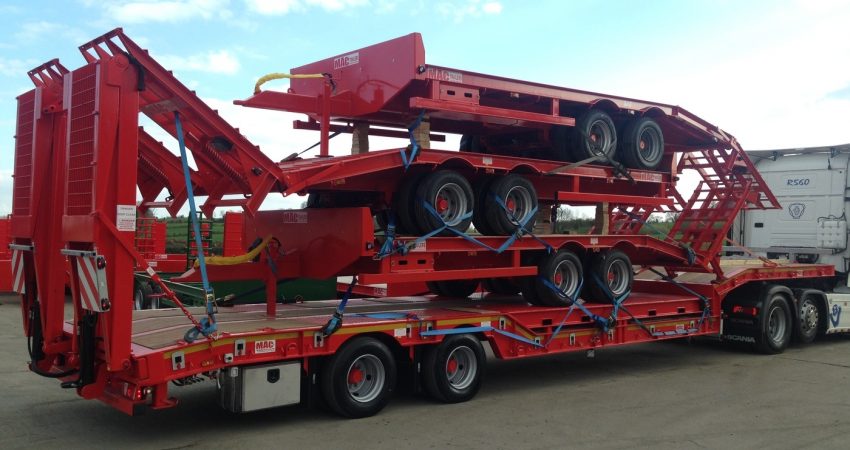 2 Axle Stepframe Low Loader | McCauley Trailers