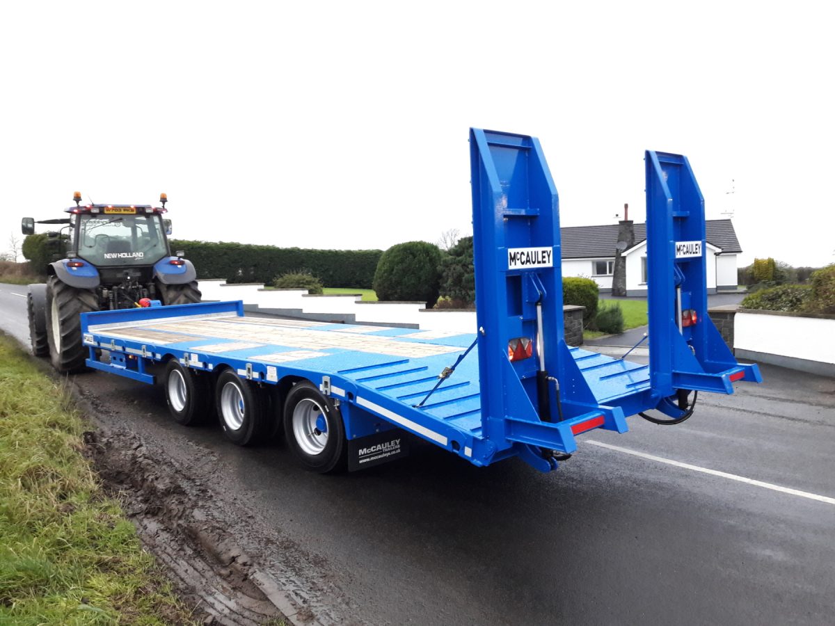 3 Axle Low Loader | McCauley Trailers
